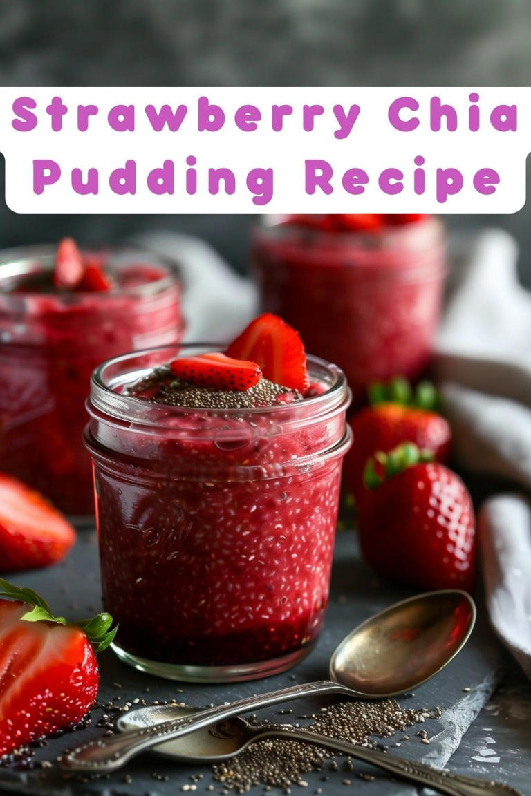 Strawberry Chia Pudding Recipe