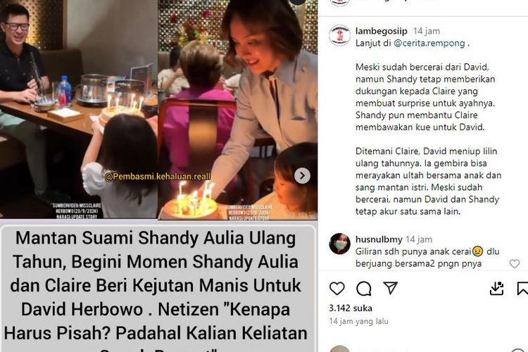 Cerai dari Shandy Aulia, Begini Kabar Sang Mantan Suami, David Herbowo ... Cerai dari Shandy Aulia, Begini Kabar Sang Mantan Suami, David Herbowo ...