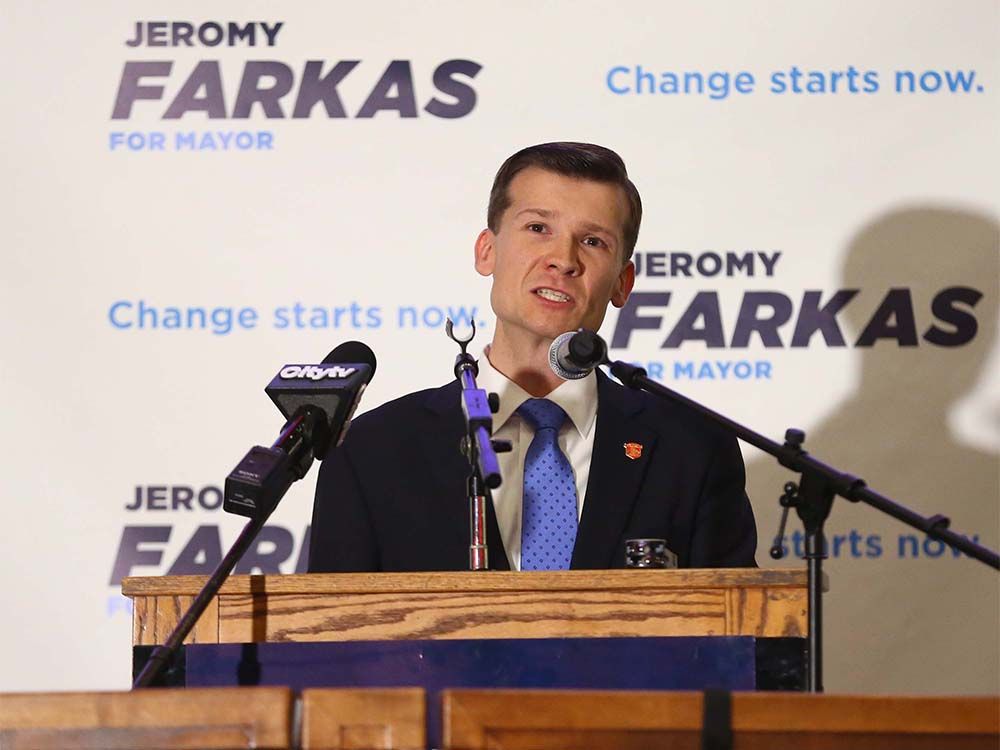 Bell: Calgary mayor's race heats up — Jeromy Farkas gets it from left ...