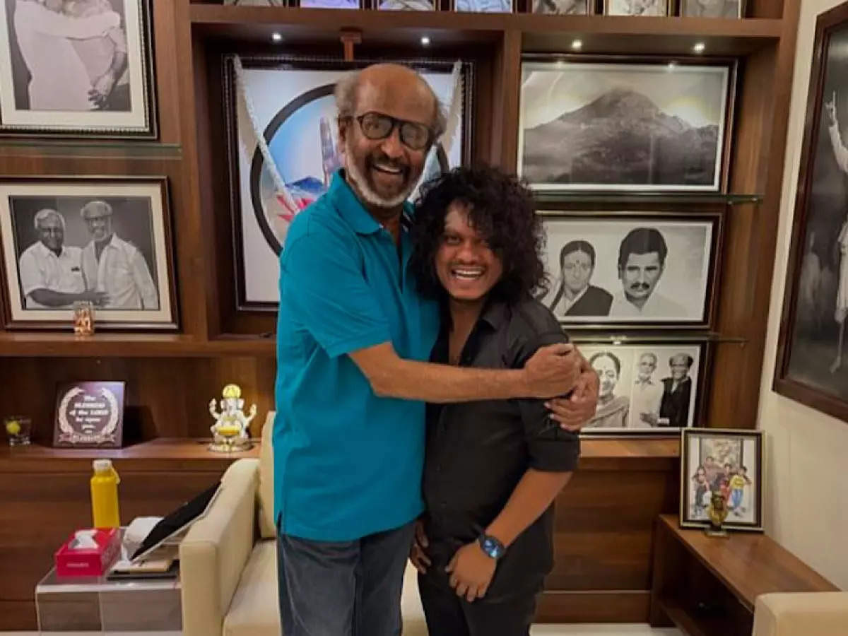 When Cooku With Comali fame Pugazh made a surprise visit to Superstar ... When Cooku With Comali fame Pugazh made a surprise visit to Superstar ...