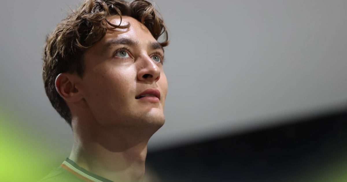 Shaky George Russell moment emerges in untelevised footage after ...