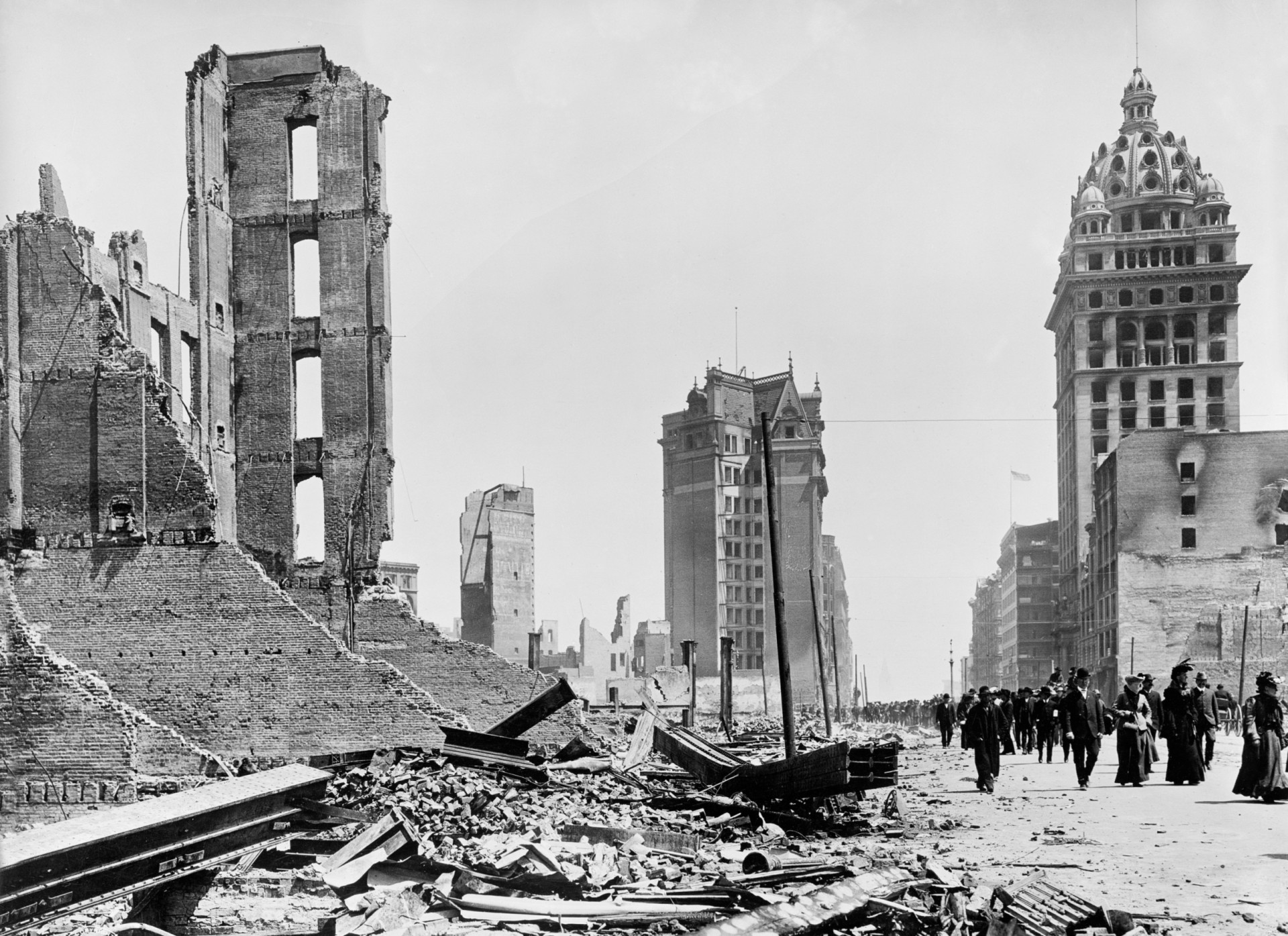 Před 118 lety: Neuvěřitelné záběry zemětřesení v San Franciscu z roku 1906
