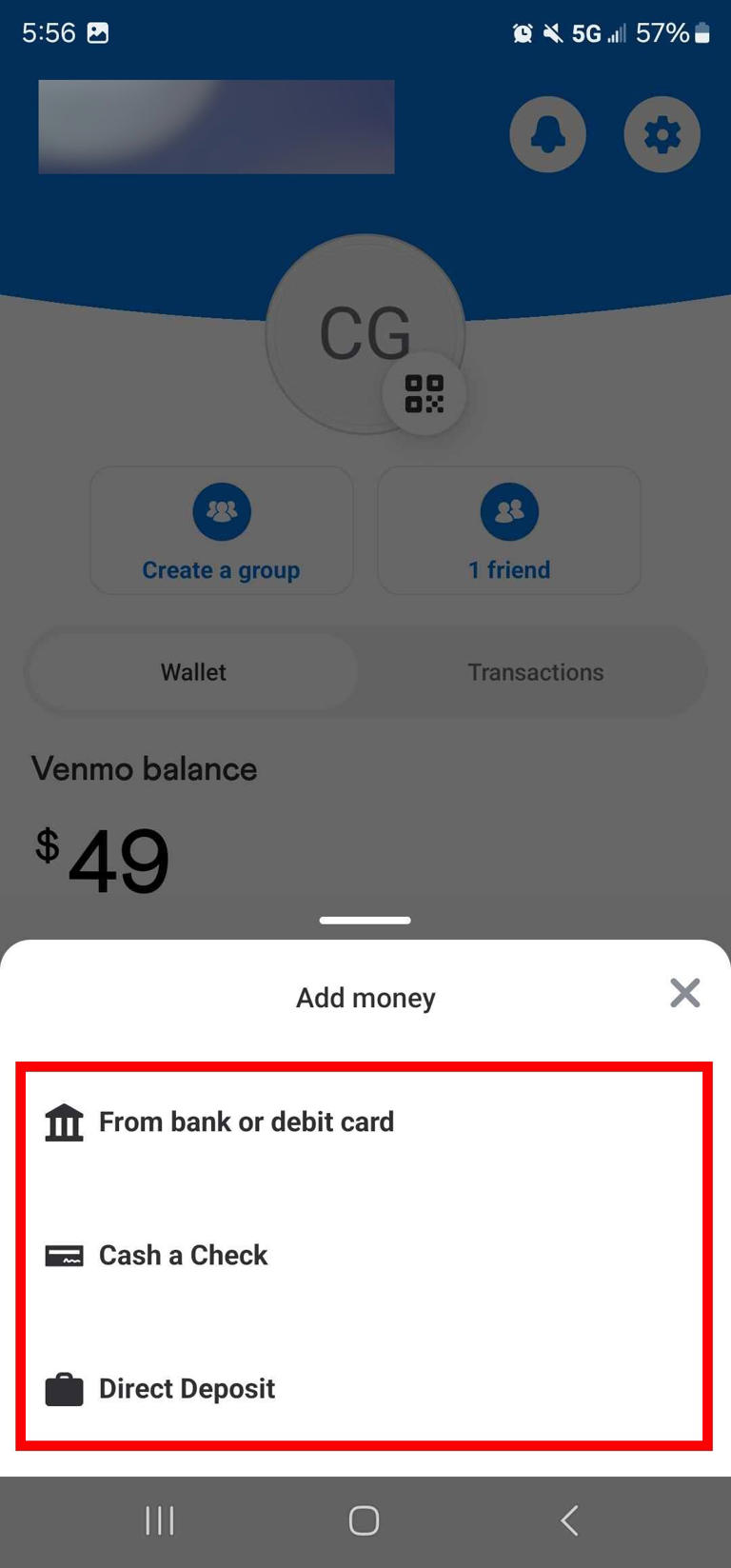 Venmo: How to transfer money to your Venmo account Venmo: How to transfer money to your Venmo account