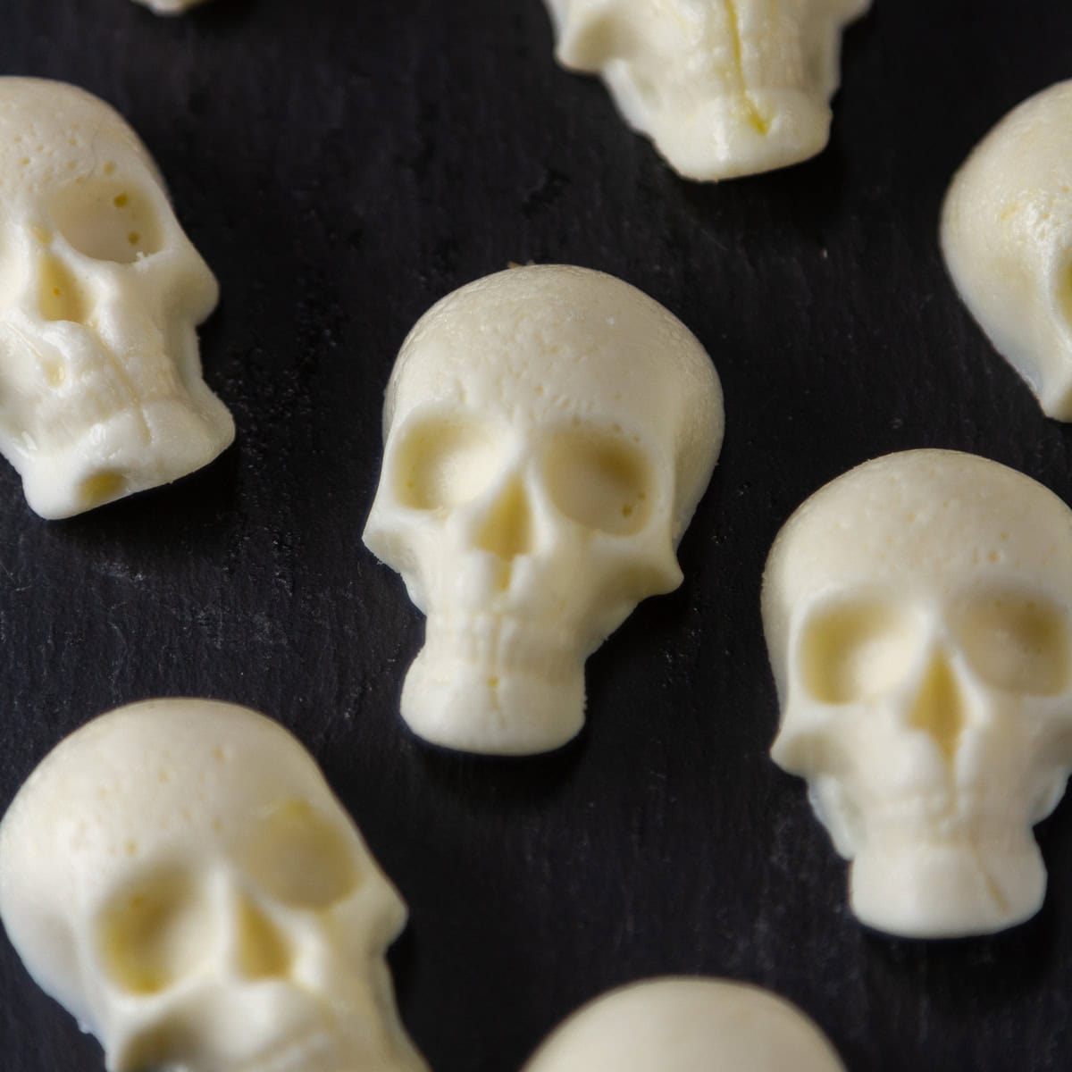 Mozzarella Cheese Skulls