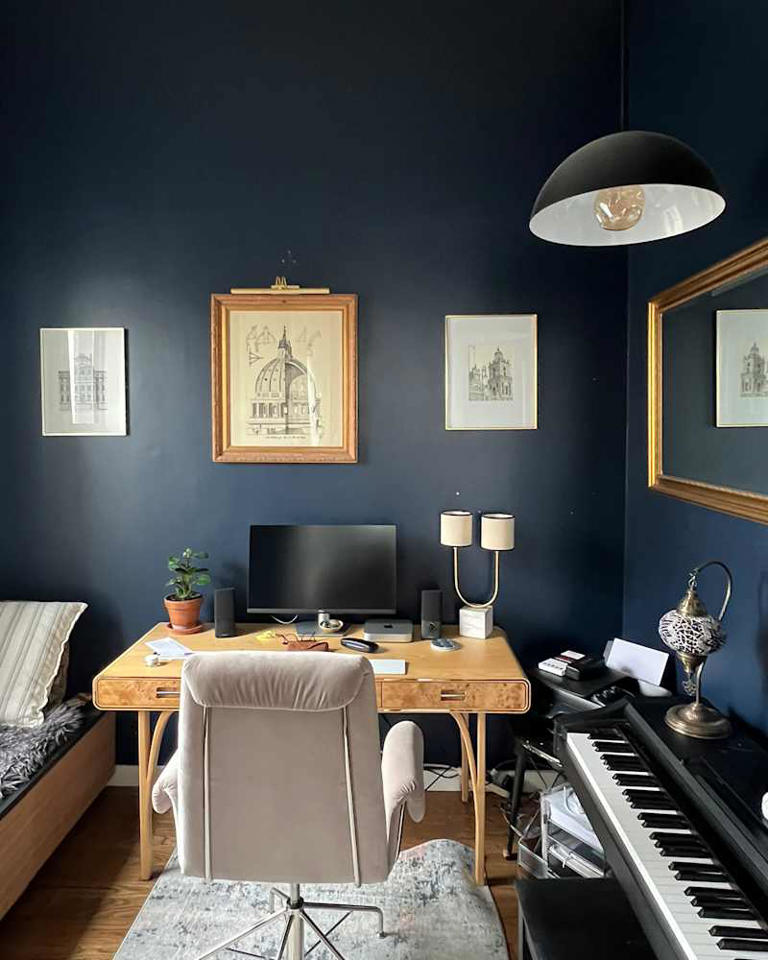 These Are the Best Home Office Wall Colors, According to Designers