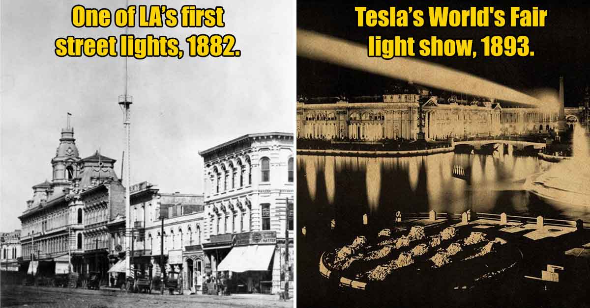 18 Photos Showing the Evolution of Lighting