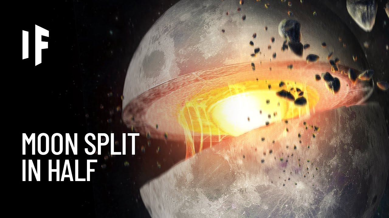 What if we could literally cut the moon in half today?