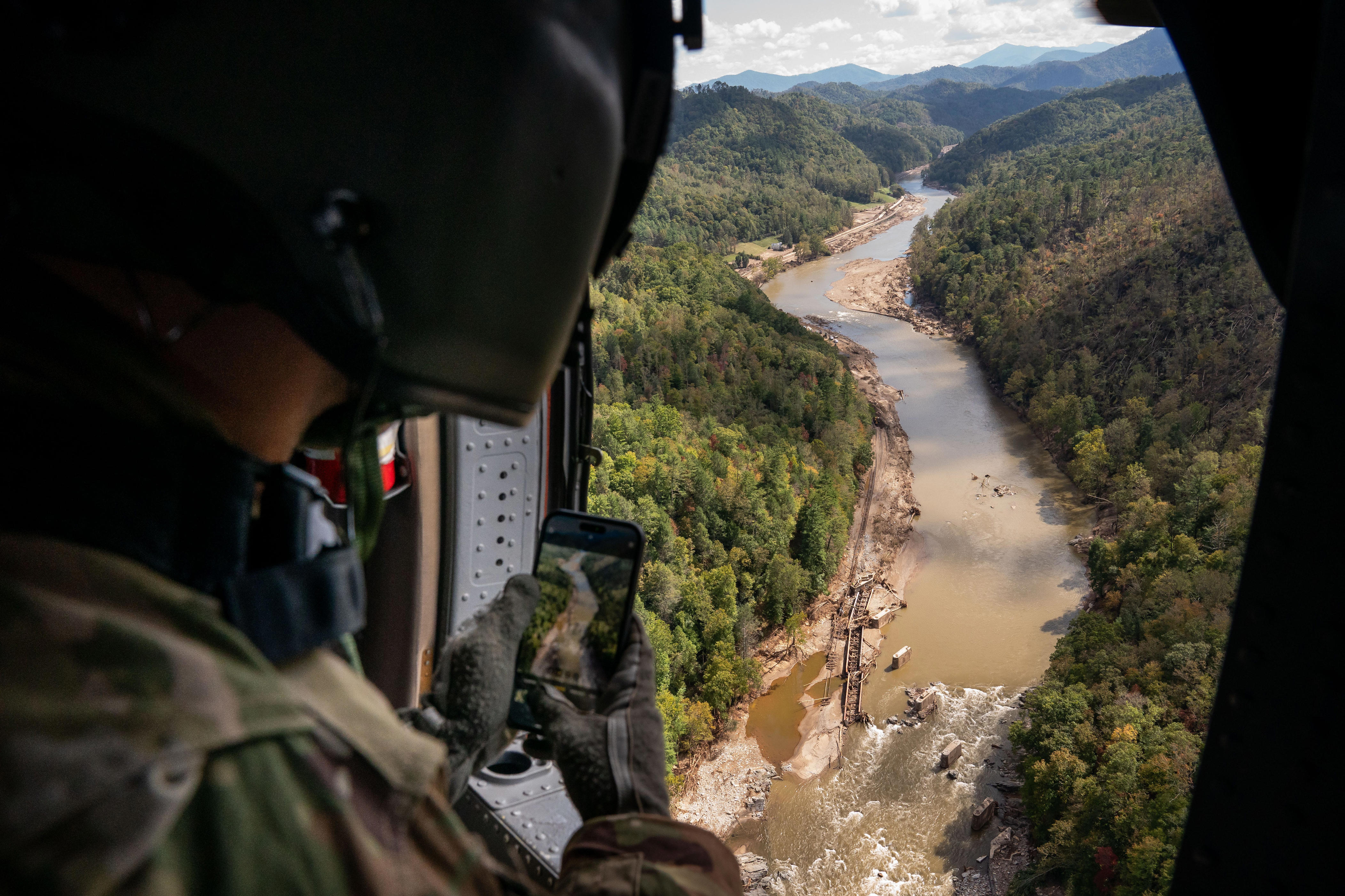 'Nothing like this': National Guard rushes supplies to communities cut ...