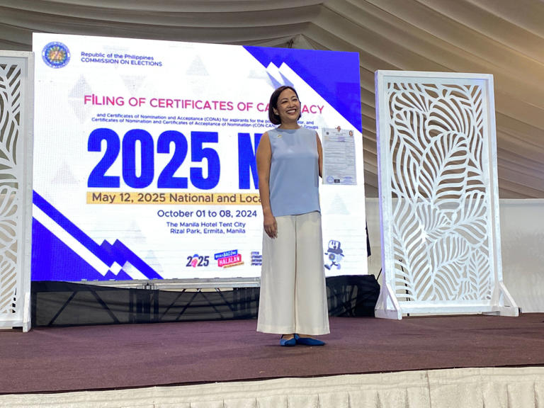 Abby Binay formalizes Senate bid, skips questions about Makati politics Abby Binay formalizes Senate bid, skips questions about Makati politics