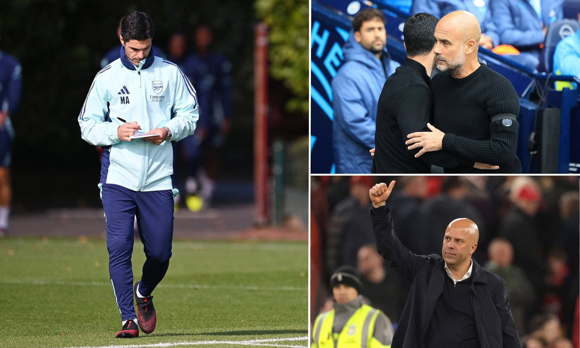 Mikel Arteta plays down Arsenal's title battle with Man City and ... Mikel Arteta plays down Arsenal's title battle with Man City and ...