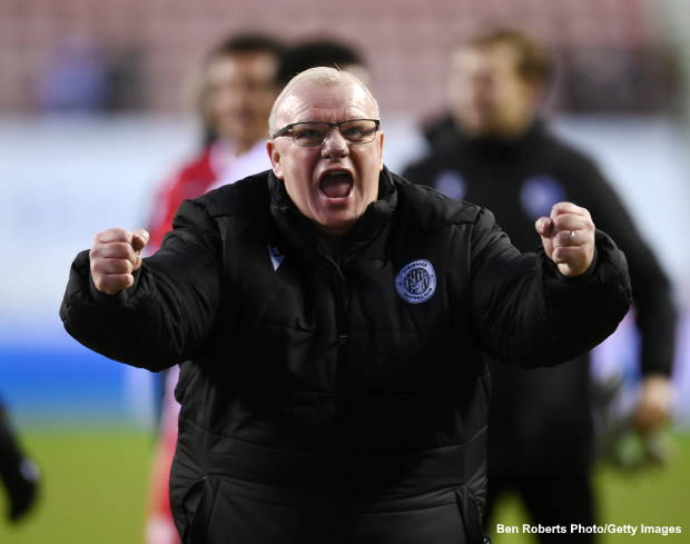 Steve Evans gives nod to Leeds United while talking up Bristol Rovers