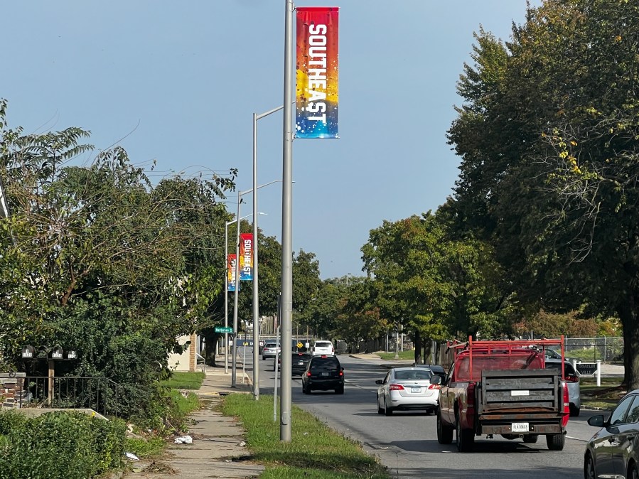New banners on Fort Wayne’s southeast side, represent community pride