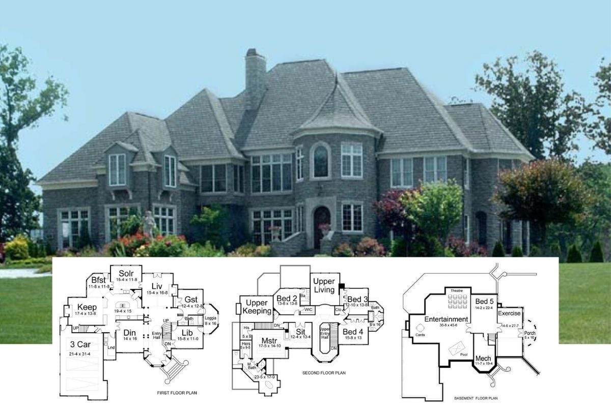 Tour this French-Inspired Imposing 5-Bedroom Home, aka “The Amboise ... Tour this French-Inspired Imposing 5-Bedroom Home, aka “The Amboise ...