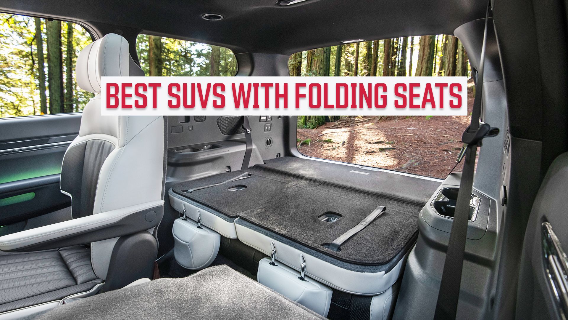 SUVs with fold-flat seats. 2026 crossovers with fold-flat seats rated ...
