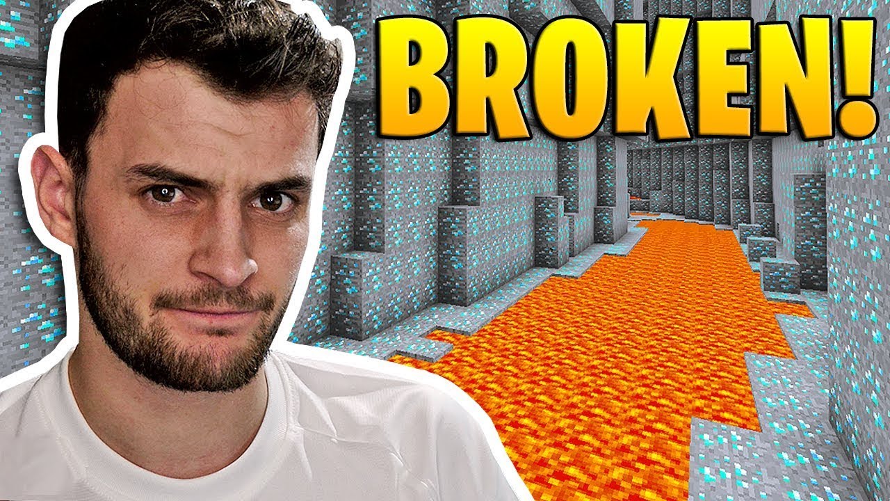 Minecraft hardcore, but it’s on a broken seed map