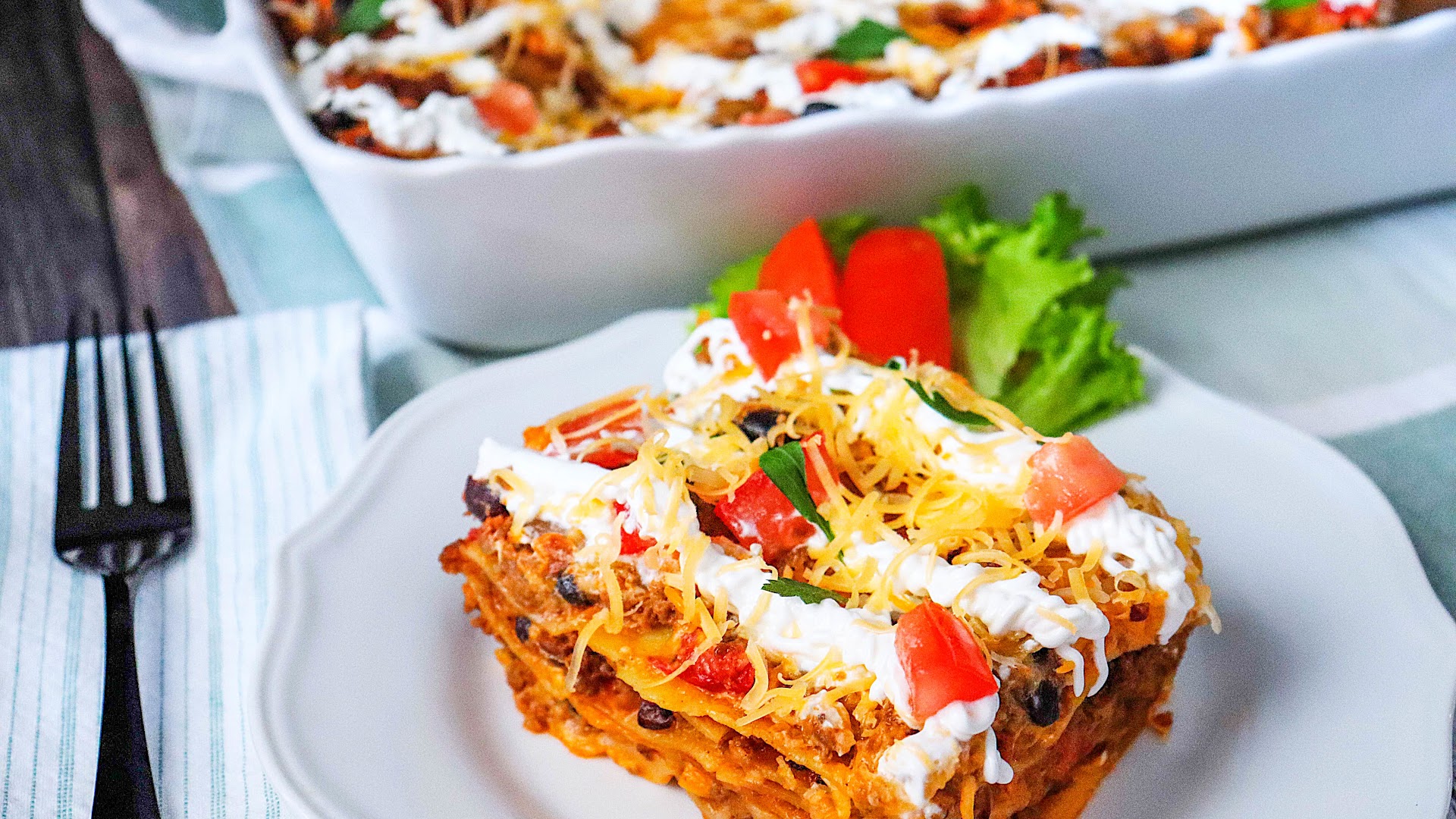 This Mexican Lasagna Is A Fantastic Twist