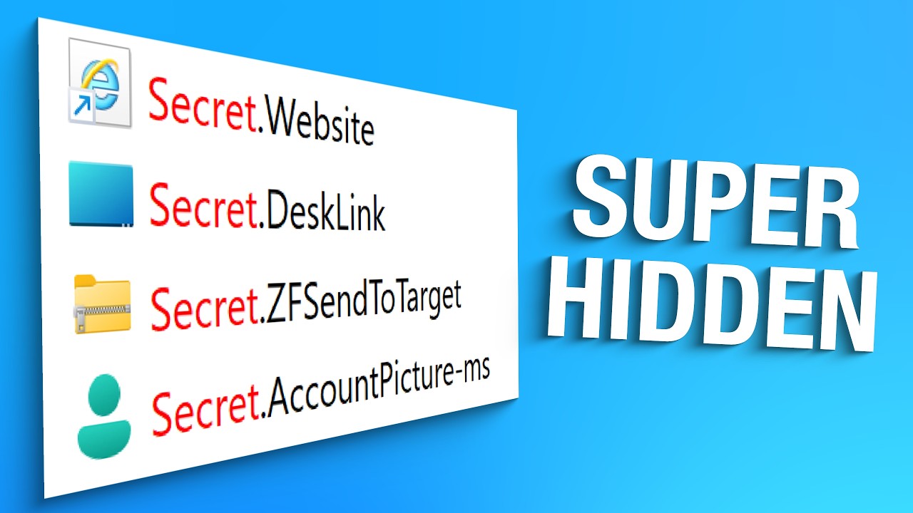 13 hidden Windows file extensions that unlock powerful features