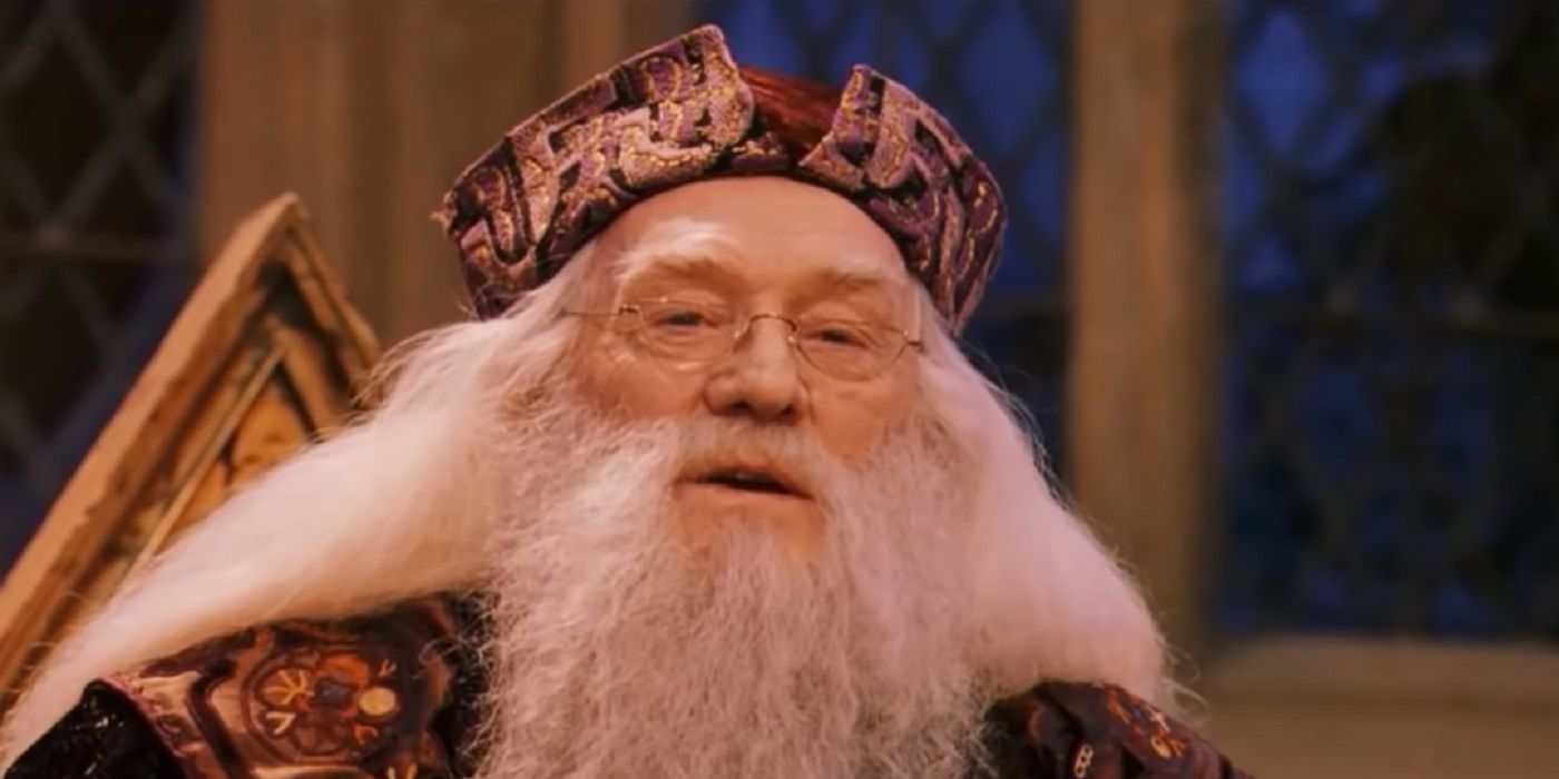 How Dumbledore Is Described In The Harry Potter Books (& How The Movies ...