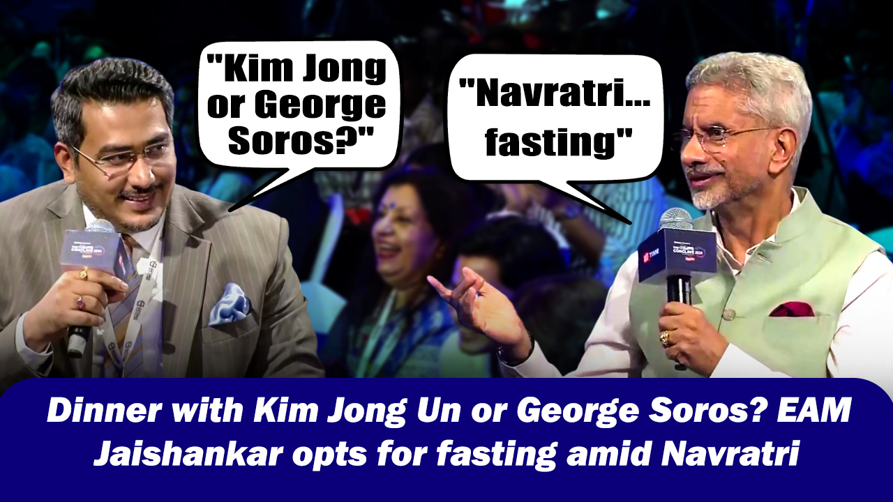 Dinner with Kim Jong Un or George Soros? EAM Jaishankar opts for ... Dinner with Kim Jong Un or George Soros? EAM Jaishankar opts for ...