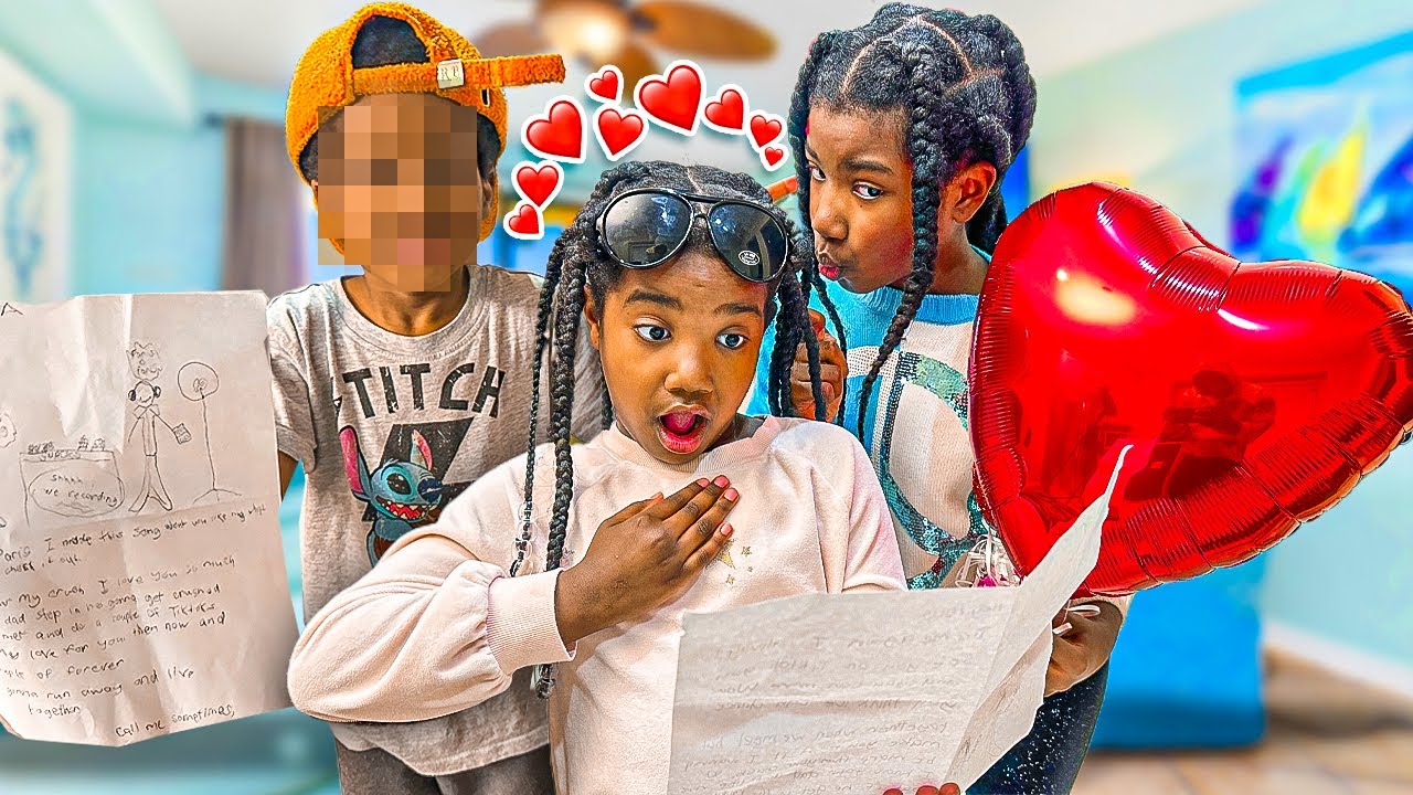 Girl's Crush Sends Love Letters, Dad Freaks Out