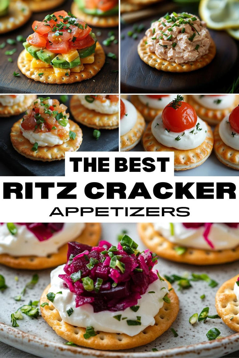 15 Ritz Cracker Appetizers You Can Easily Make At Home!