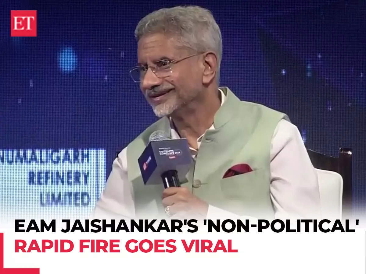 Dinner with Kim Jong Un or George Soros? EAM Jaishankar's clever reply ... Dinner with Kim Jong Un or George Soros? EAM Jaishankar's clever reply ...