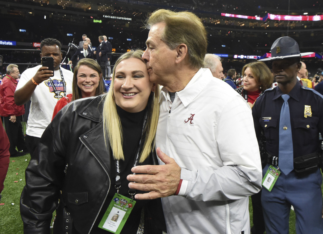 Nick Saban's Daughter Sends Three-Word Message to Eagles Star After ...