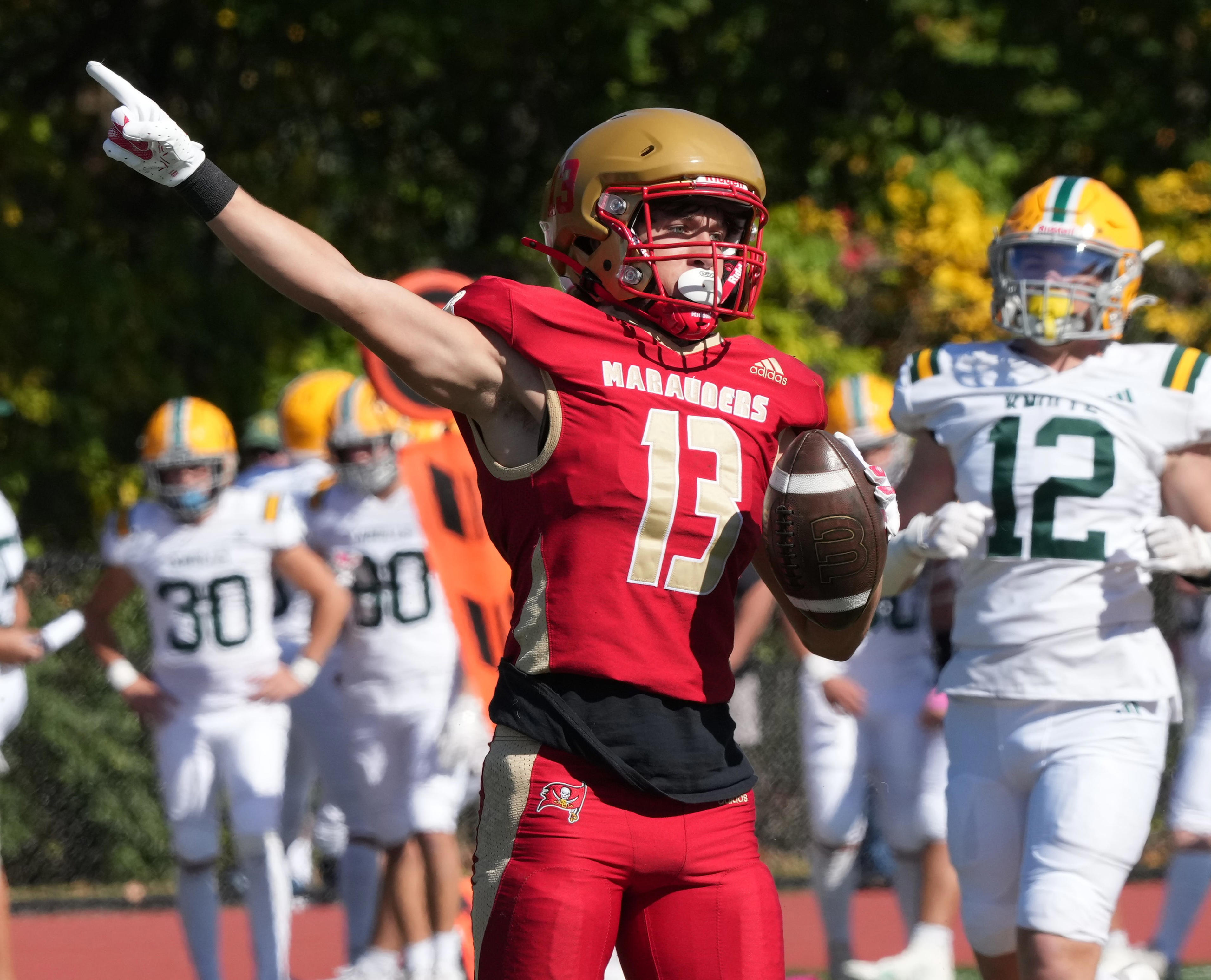 Mount Olive football overcomes Chatham comeback to keep undefeated ...
