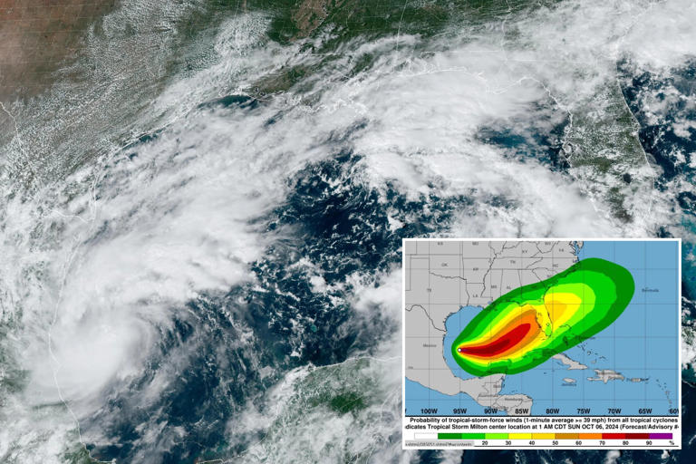 Tropical Storm Milton forms in Gulf of Mexico, could become hurricane ... Tropical Storm Milton forms in Gulf of Mexico, could become hurricane ...