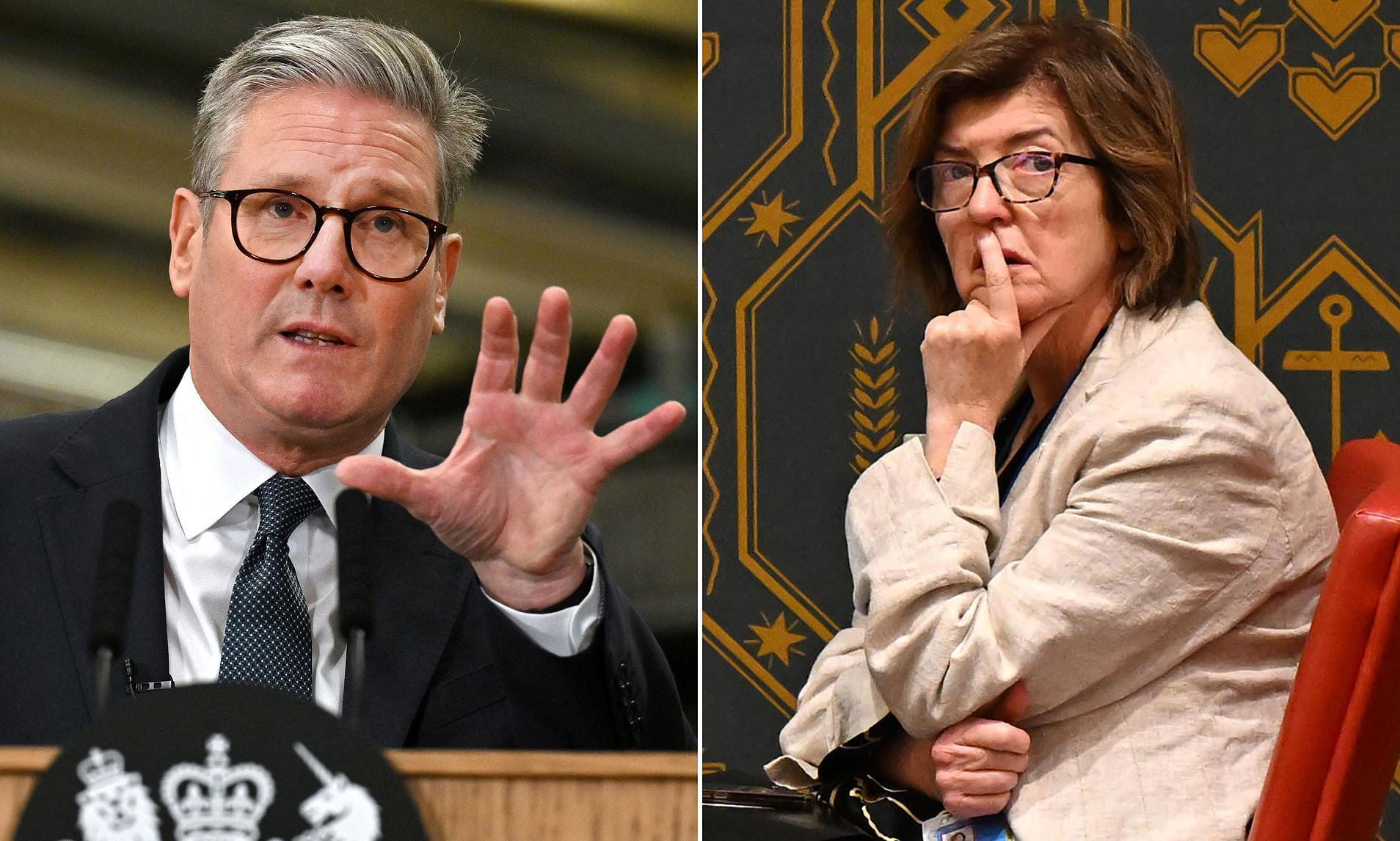 Sue Gray QUITS as Keir Starmer's chief of staff Sue Gray QUITS as Keir Starmer's chief of staff