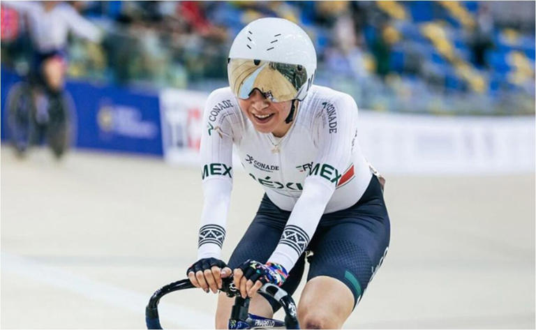 La ciclista mexicana Yareli Acevedo brilla en Paraguay; gana la prueba de scratch en el ...