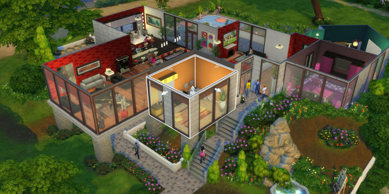 Sims 4 Player Builds Incredibly Cozy Family Cottage Sims 4 Player Builds Incredibly Cozy Family Cottage