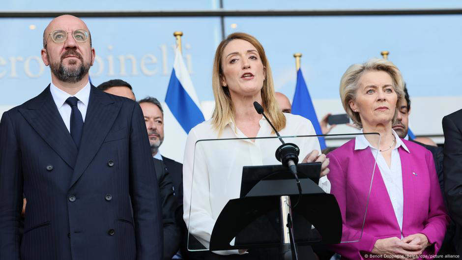 A year after Oct. 7, EU-Israeli relations frayed amid war A year after Oct. 7, EU-Israeli relations frayed amid war