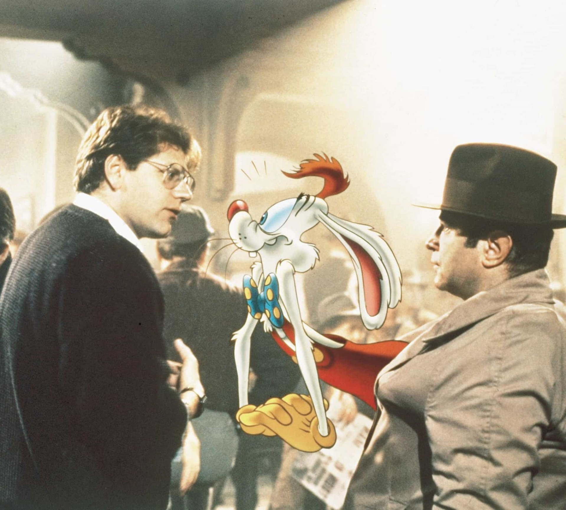 Movies where actors had to interact with cartoons