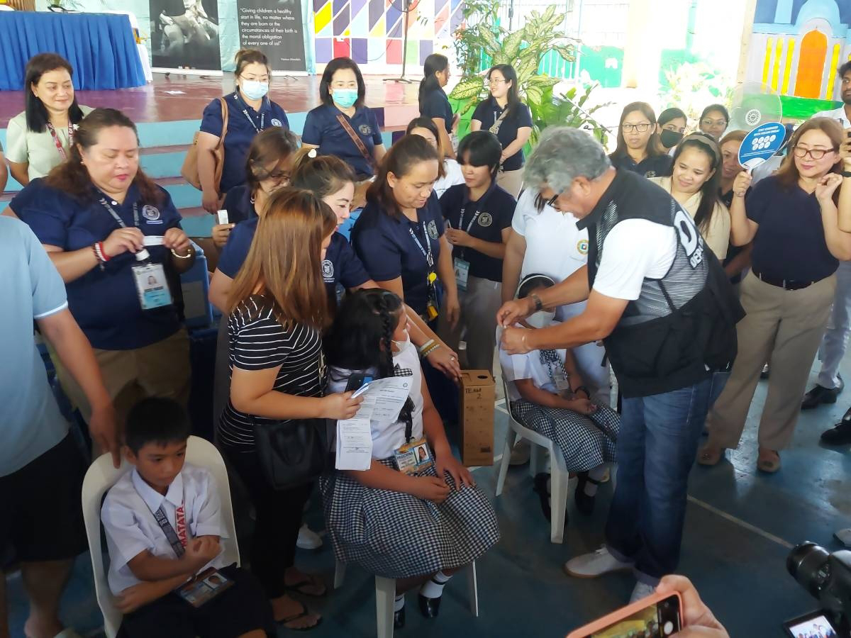 DoH, DepEd launch vaccination drive DoH, DepEd launch vaccination drive