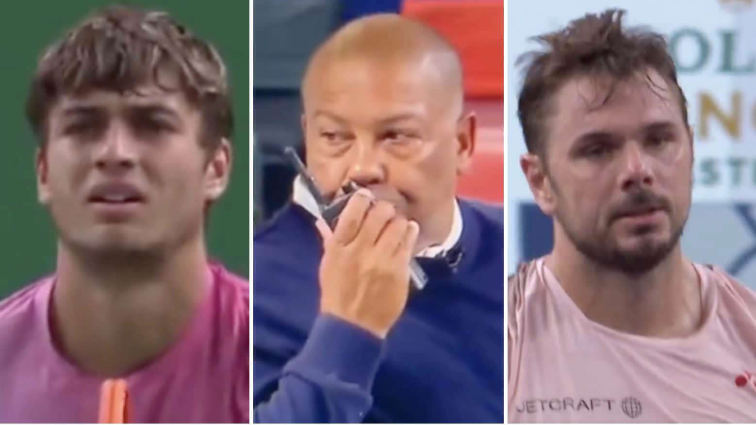 Cobolli batte Wawrinka dopo una svista enorme: l’arbitro sbaglia ... Cobolli batte Wawrinka dopo una svista enorme: l’arbitro sbaglia ...