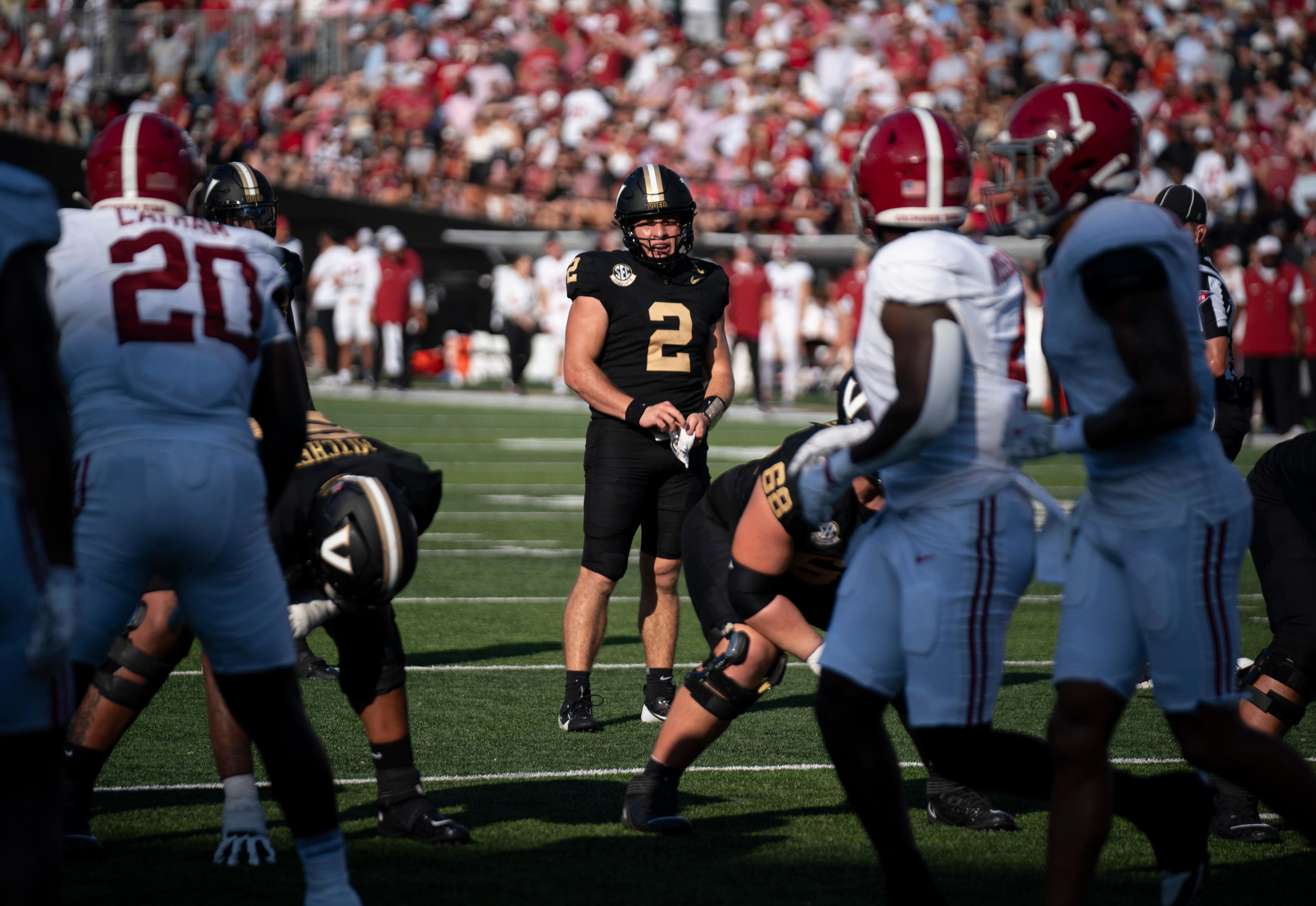 Will Diego Pavia, Vanderbilt football upset Alabama again, our predictions