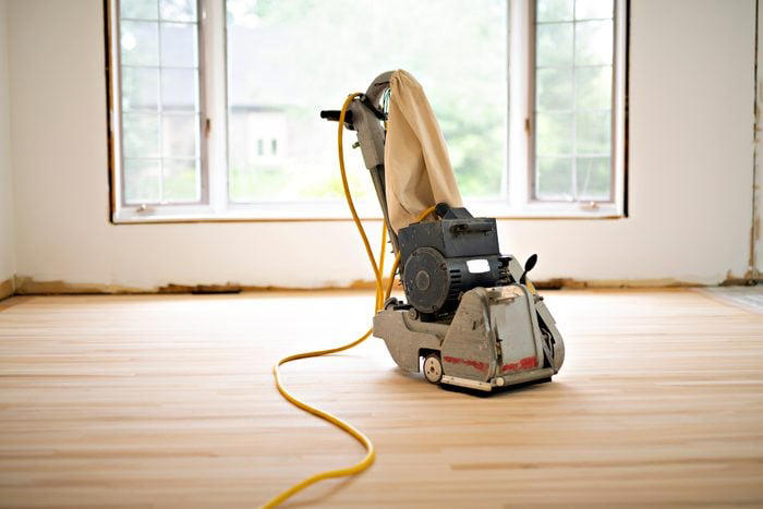 Wood floor sander machine for rent store