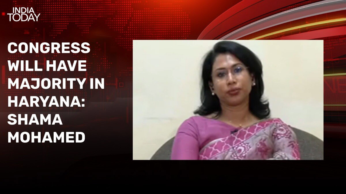 Congress to get majority, will win in Haryana: Spokesperson Shama Mohamed Congress to get majority, will win in Haryana: Spokesperson Shama Mohamed