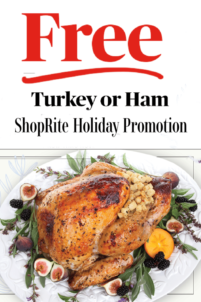 ShopRite Free Turkey or Ham Holiday Promotion - Spring 2025