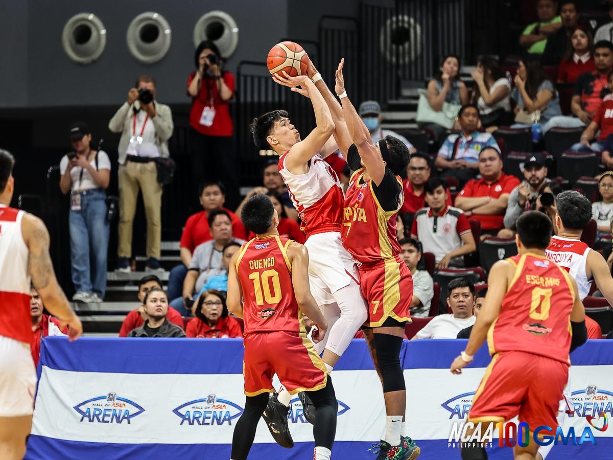 Yukien Andrada takes charge in OT as San Beda continues mastery of Mapua