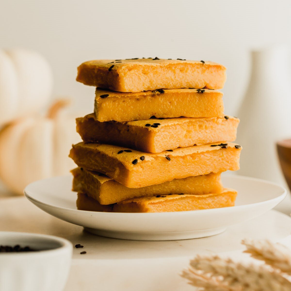 Pumpkin Brochi® (Brownie Mochi)