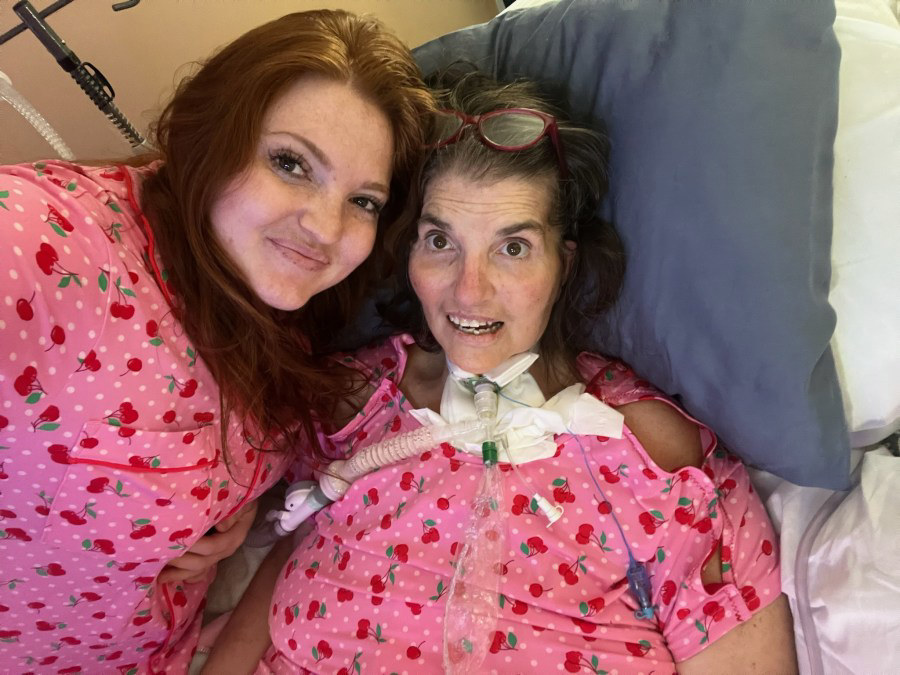 Woman seeks support for her mother battling ALS after fire Woman seeks support for her mother battling ALS after fire