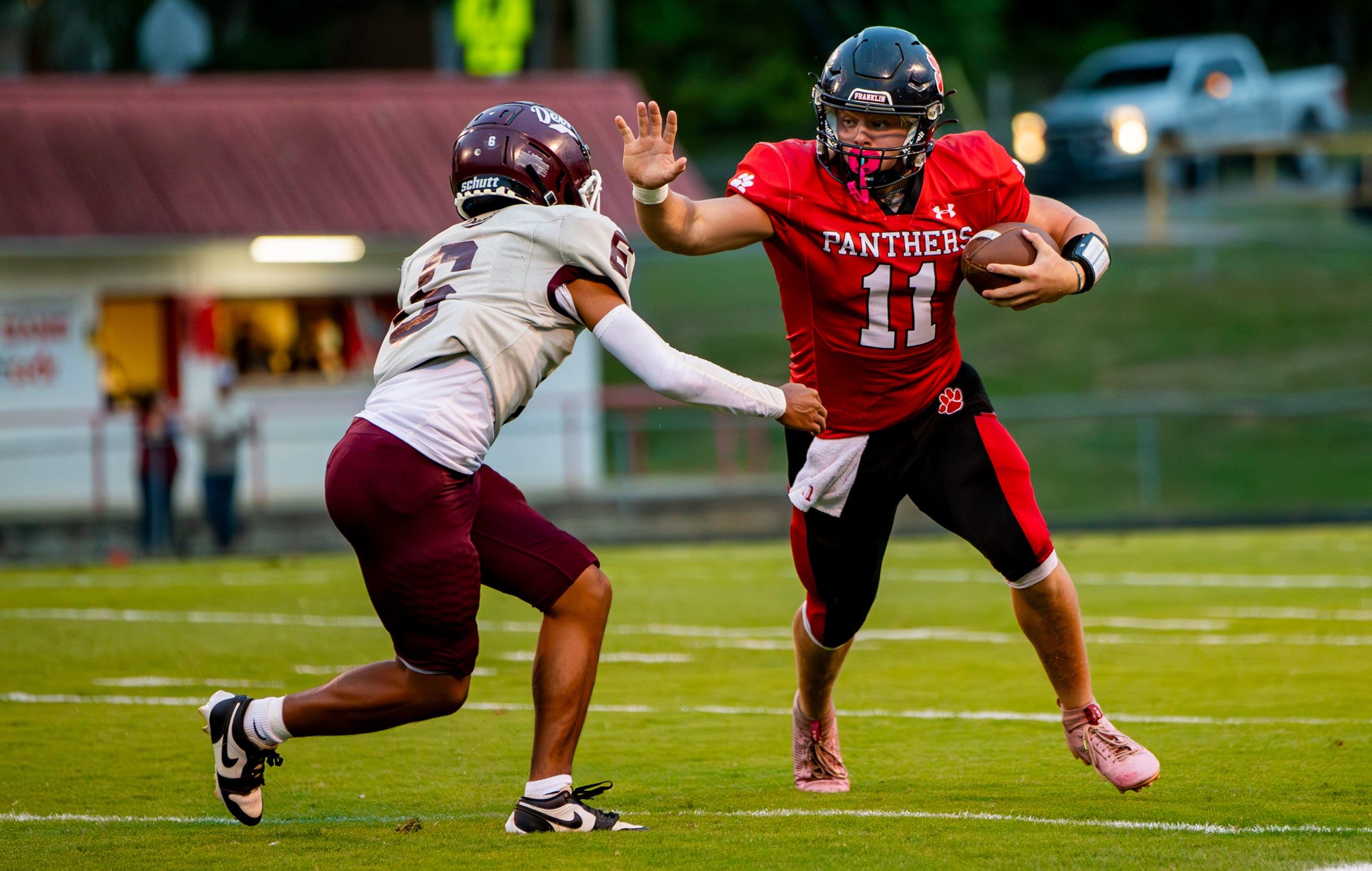 Franklin football to wear 'WNC Strong' helmet stickers rest of season ...