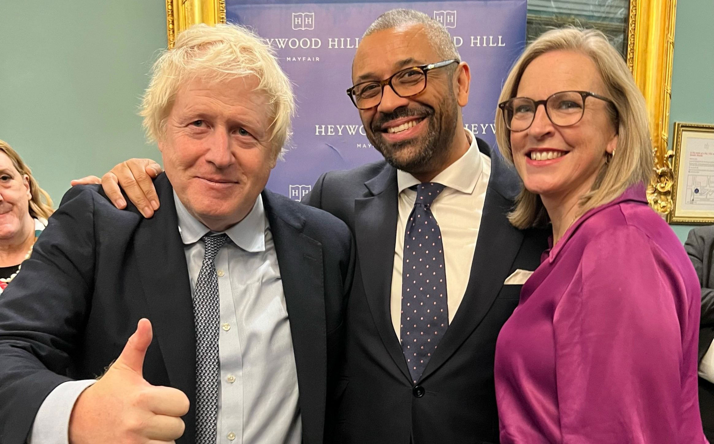 Team Boris unleashed as Tories turn out for Johnson’s book launch Team Boris unleashed as Tories turn out for Johnson’s book launch