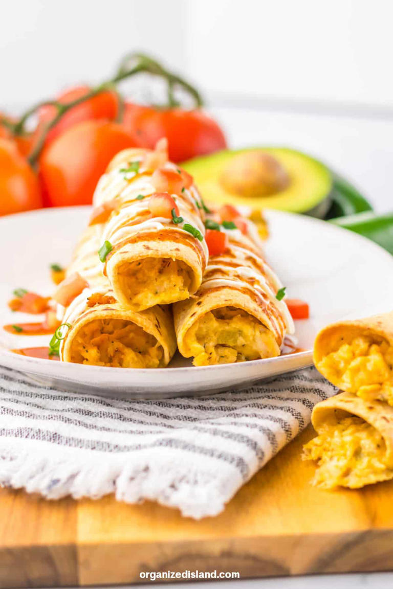 Chicken and Cheese Taquitos