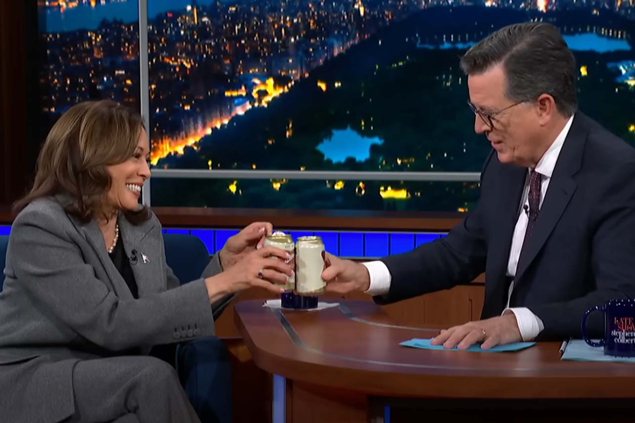 Kamala Harris Calls Donald Trump A “Loser” While Sharing A Beer With ...