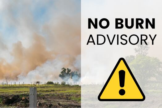 MCPH issues no burn advisory
