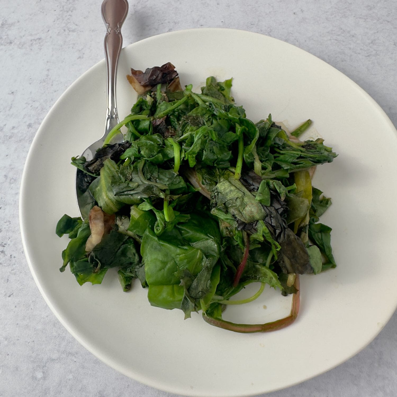 2-Ingredient Sautéed Greens — Healthy Side in Minutes!