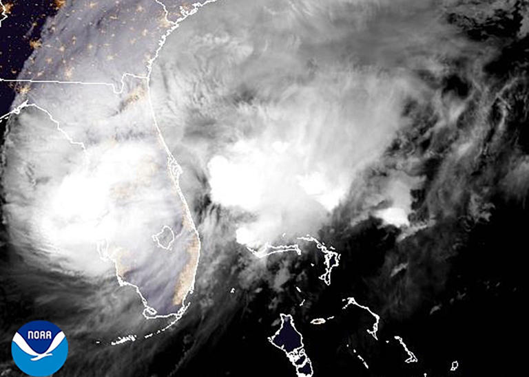 What category is Hurricane Milton now? How wide is it?
